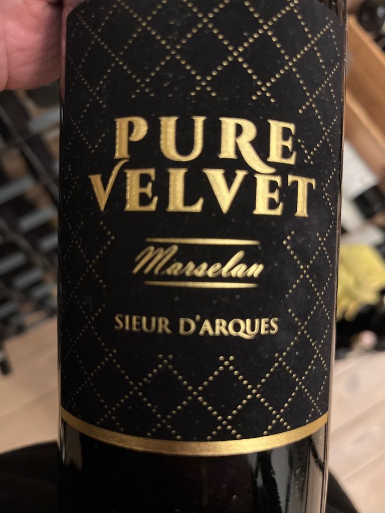2021 Les Caves du Sieur d'Arques Marselan Pure Velvet, France ...