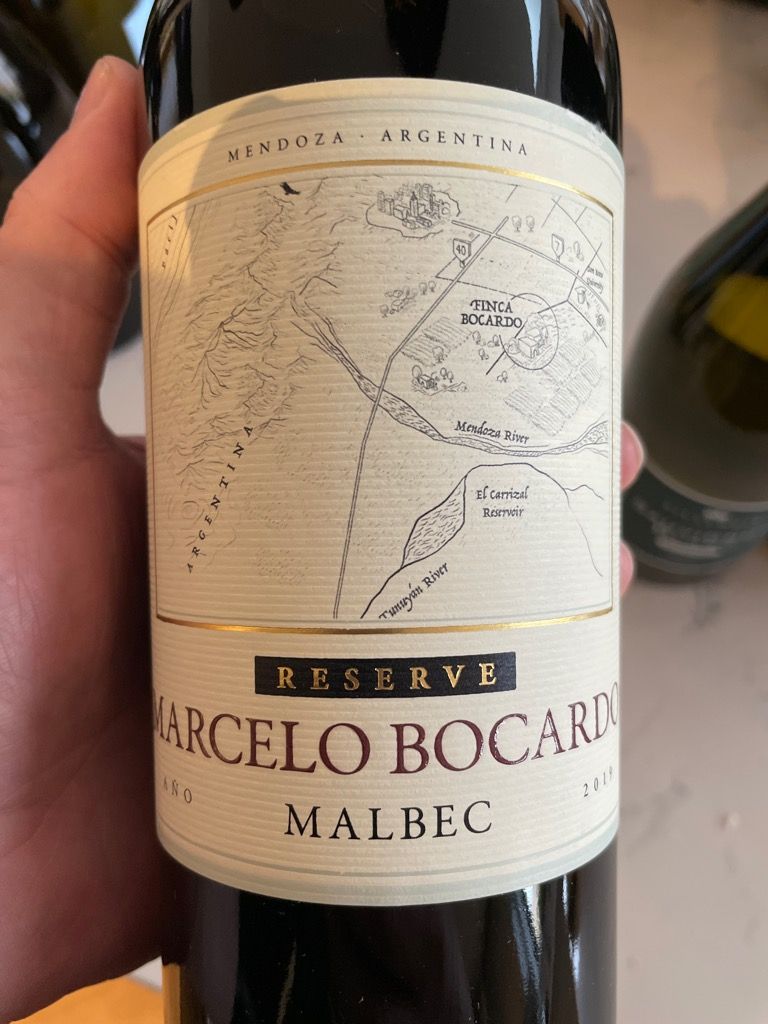 2019 Marcelo Bocardo Malbec Reserve, Argentina, Mendoza - CellarTracker