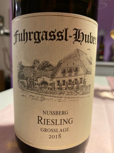 2023 Weingut Fuhrgassl-Huber Riesling Nußberg, Austria, Wien ...