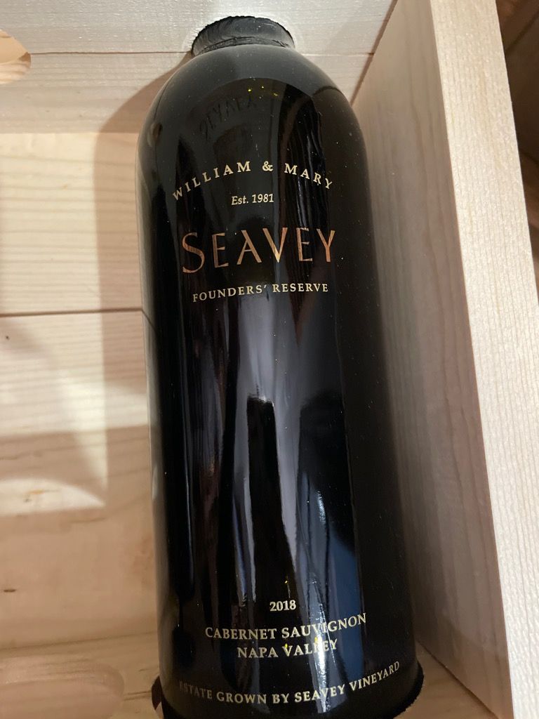 2018 Seavey Vineyard Cabernet Sauvignon William and Mary Founders ...
