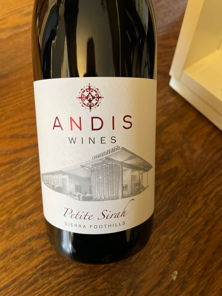 2019 Andis Wines Petite Sirah, USA, California, Sierra Foothills ...