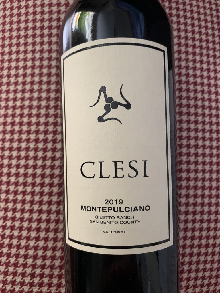 2018 Clesi Montepulciano, USA, California, Central Coast, Paso Robles ...