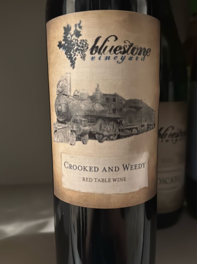 NV Bluestone Vineyard Crooked and Weedy, USA, Virginia, Shenandoah ...