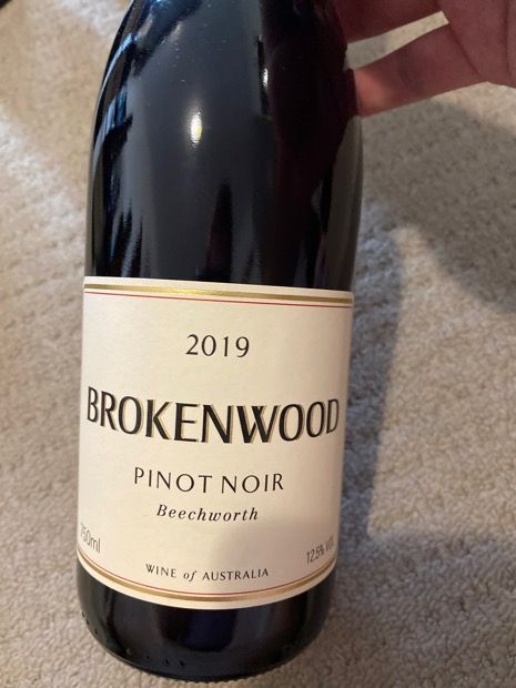 2019 Brokenwood Pinot Noir Beechworth, Australia, Victoria, North East ...