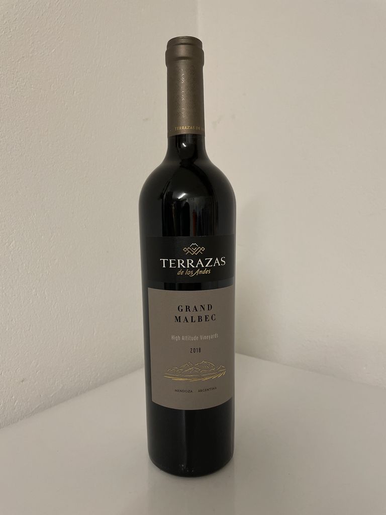 2018 Terrazas de Los Andes Malbec Grand Malbec, Argentina, Mendoza ...