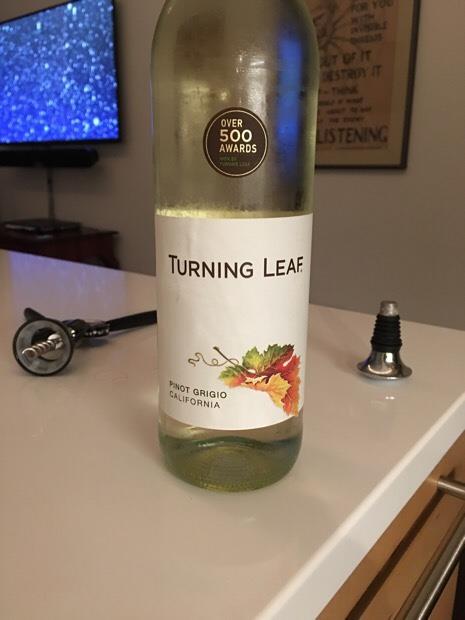 2012 Turning Leaf Pinot Grigio, USA, California - CellarTracker