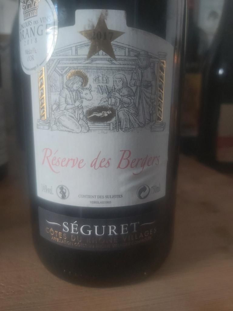 2016 Les Vignerons de Roaix Côtes du Rhône Villages Séguret Reserve des ...
