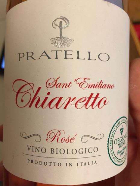 2016 Azienda Agricola Pratello di Bertola Garda Sant’Emiliano Chiaretto ...