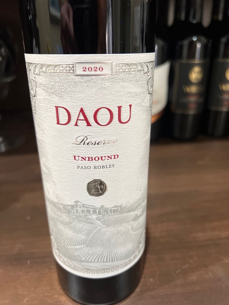 2020 Daou Vineyards Reserve Unbound, USA, California, Central Coast ...