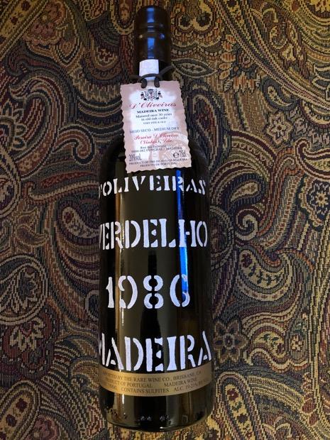 1985 D'Oliveiras Madeira Verdelho, Portugal, Madeira - CellarTracker