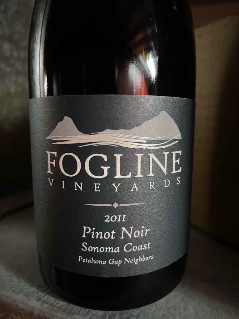 2012 Fogline Vineyards Pinot Noir Fogline Neighbors, USA, California ...