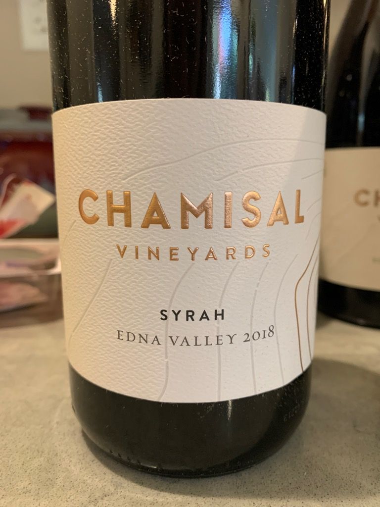 2018 Chamisal Vineyards Syrah, USA, California, Central Coast, Edna ...