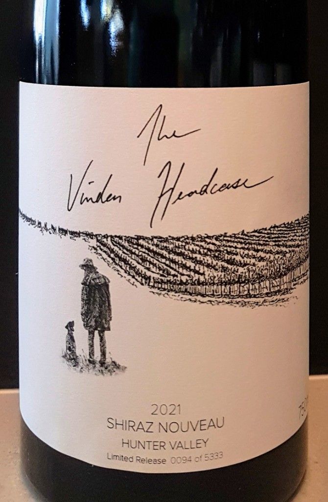 2018 Vinden Estate The Vinden Headcase Shiraz Nouveau, Australia, New ...