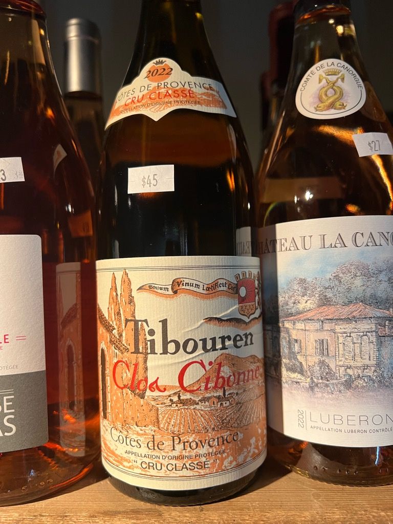 2022 Clos Cibonne Tibouren Côtes de Provence Cuvée Tradition Rosé Cru ...
