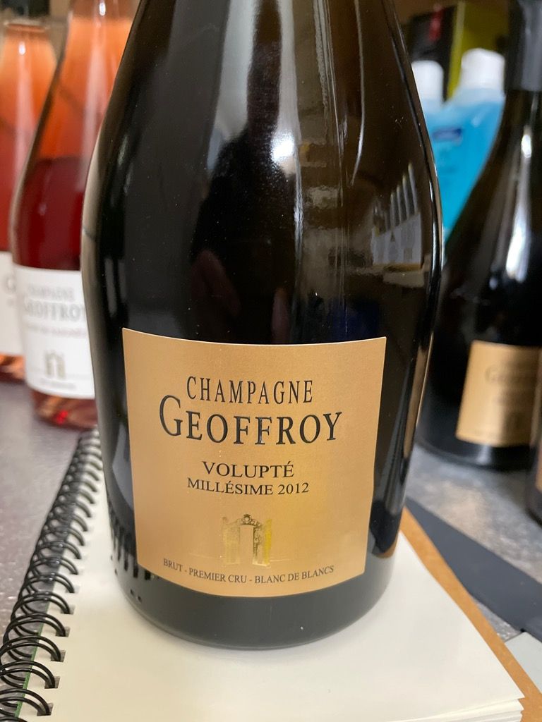 2012 Geoffroy Champagne Premier Cru Volupté, France, Champagne ...