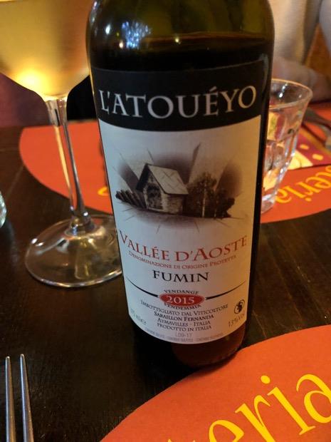 2014 L'Atouéyo Fumin Valle d'Aosta, Italy, Valle d'Aosta - CellarTracker