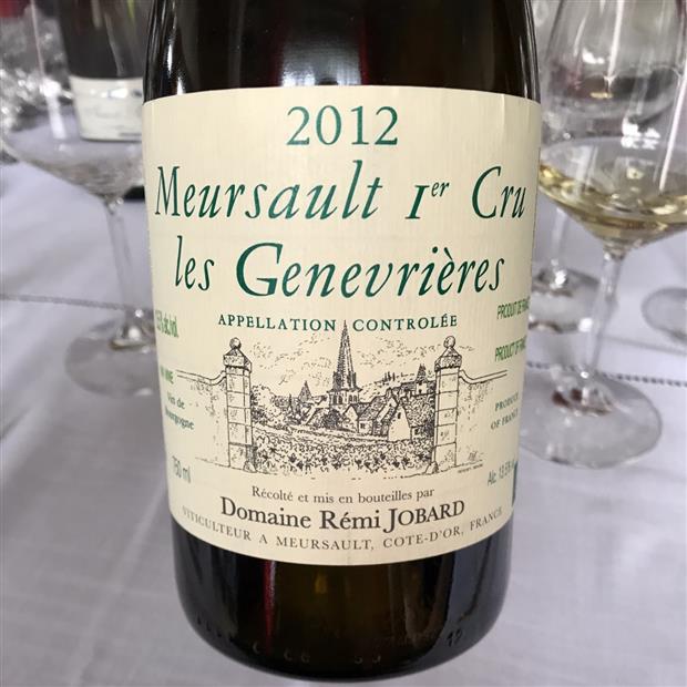 2011 Domaine Rémi Jobard Meursault 1er Cru Les Genevrières, France ...