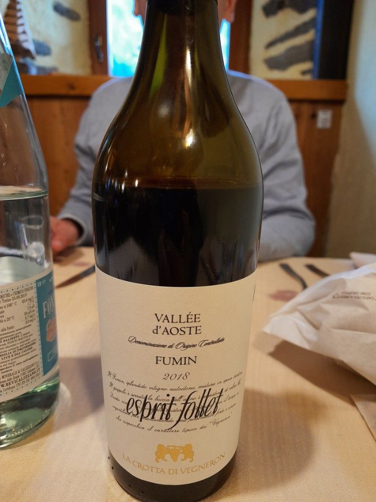 2018 La Crotta di Vegneron Fumin Esprit Follet, Italy, Valle d'Aosta ...