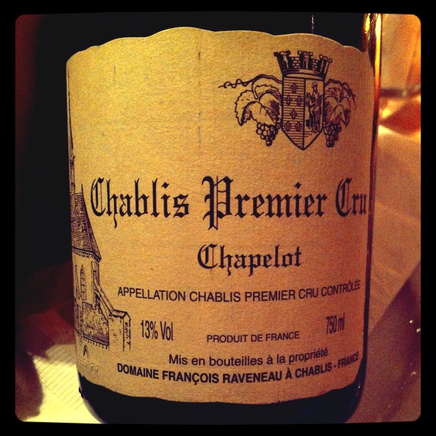 2008 François Raveneau Chablis 1er Cru Chapelot, France, Burgundy ...