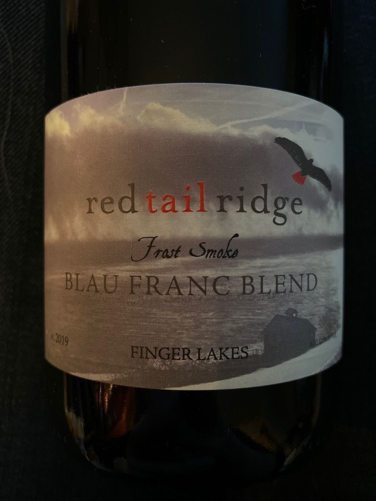 2019 Red Tail Ridge Winery Frost Smoke Blau Franc Blend RTR Estate ...
