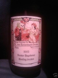 1979 Dr. von Bassermann-Jordan Forster Ungeheuer Riesling Kabinett ...