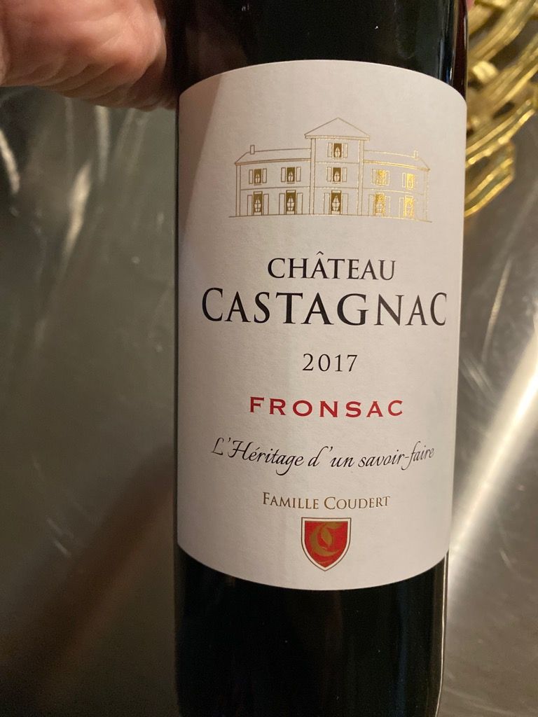 2016 Château Castagnac Fronsac, France, Bordeaux, Libournais, Fronsac ...