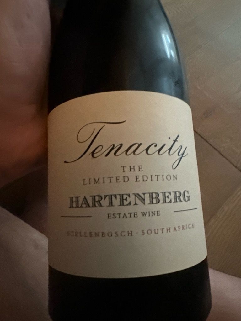 2011 Hartenberg Tenacity The Limited Edition White, South Africa ...