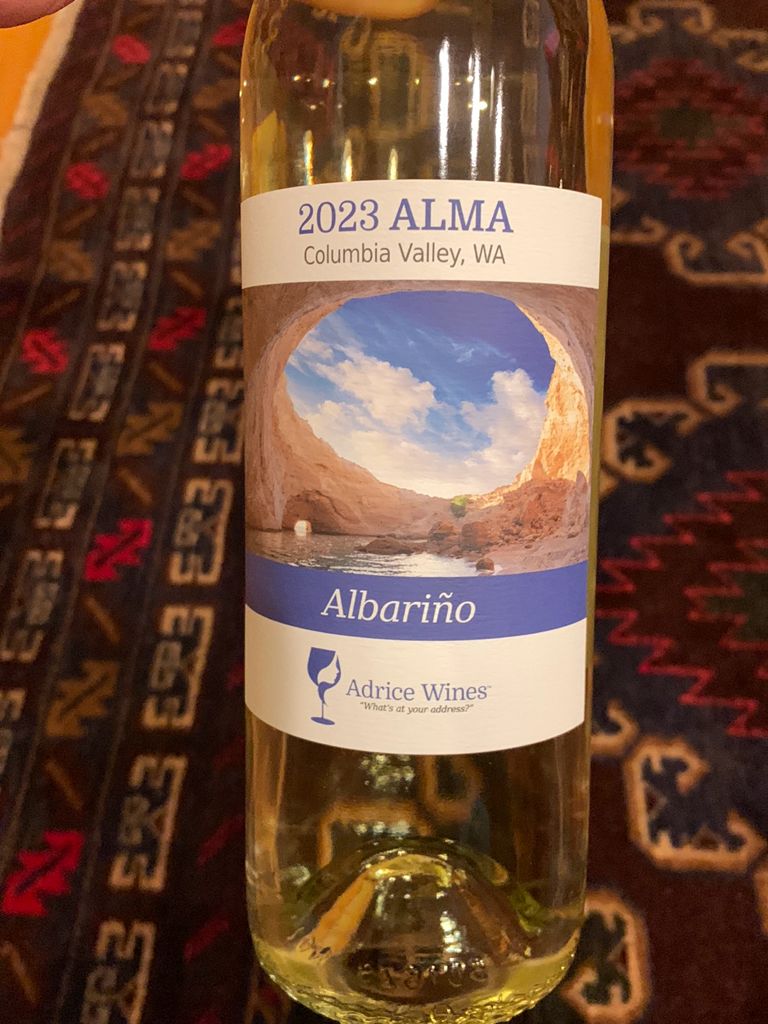 2024 Adrice Wines Albariño Alma, USA, Washington, Columbia Valley ...