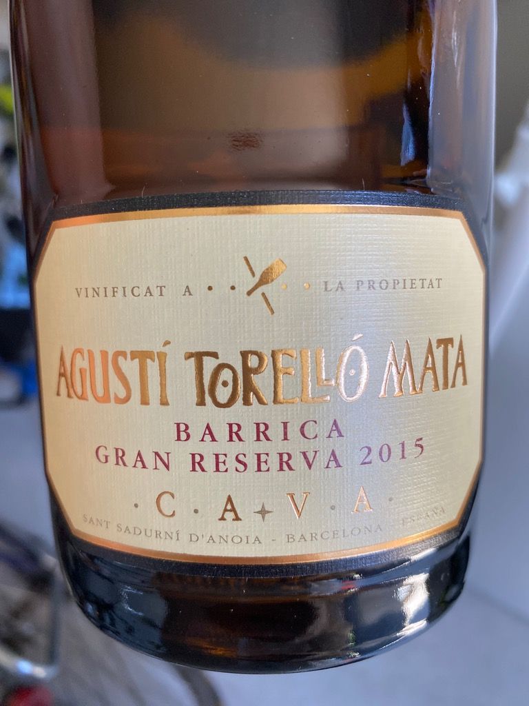 2015 Agustí Torelló Mata Cava Barrica Brut Nature Gran Reserva, Spain, Cava - CellarTracker