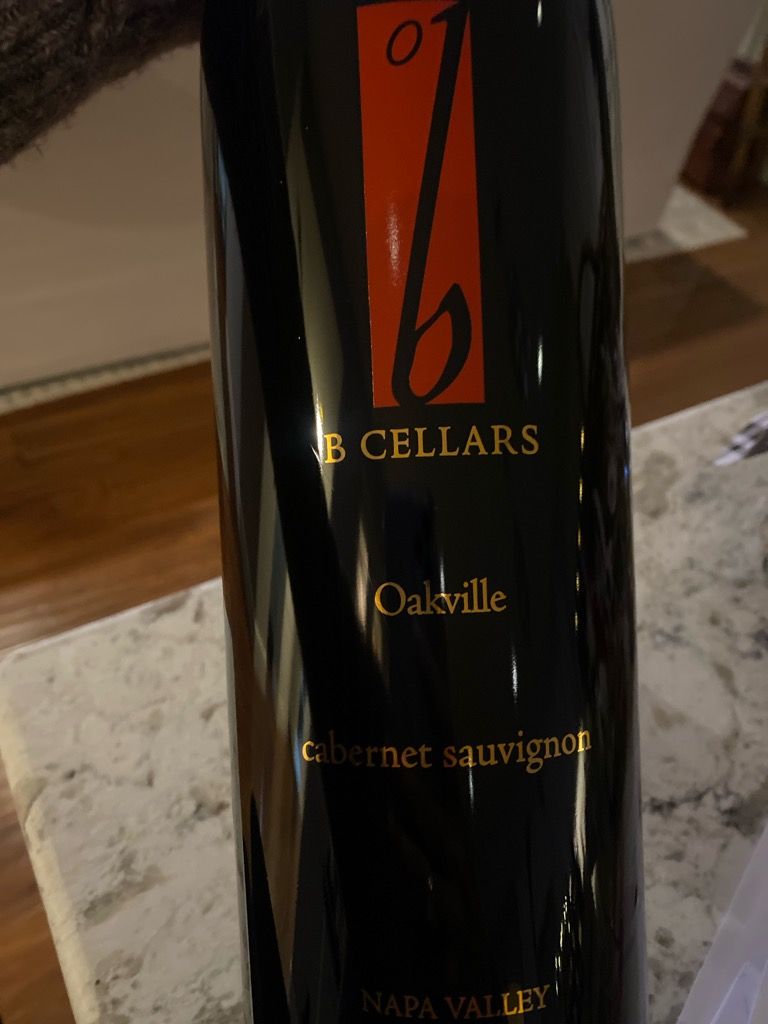 2021 B Cellars Cabernet Sauvignon Raithe Oakville, USA, California ...