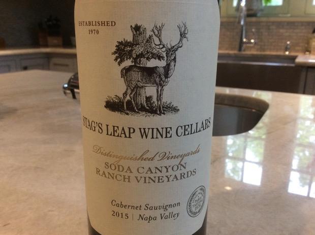 2015 Stag's Leap Wine Cellars Cabernet Sauvignon Distinguished ...