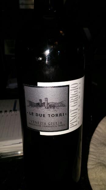 2015 Le Due Torri Pinot Grigio, Italy, Friuli-Venezia Giulia, Friuli ...