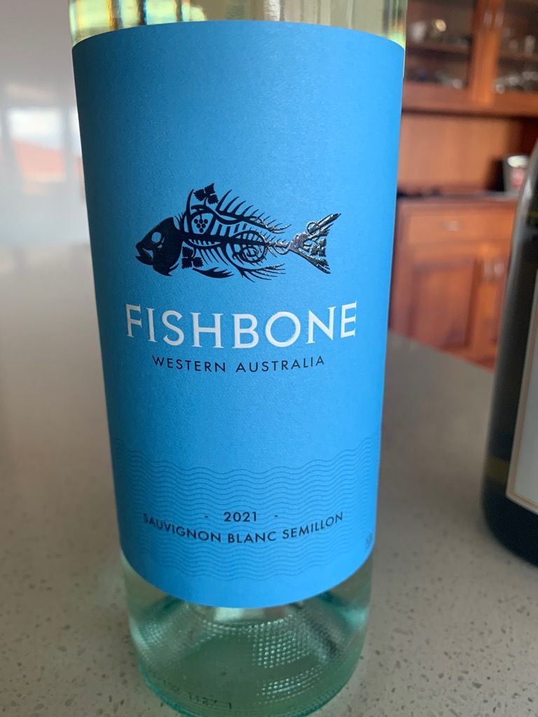 2022 Fishbone Blue Label Sauvignon Blanc Semillon, Australia, Western ...