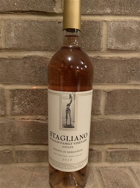 2018 Staglin Family Sangiovese Stagliano, USA, California, Napa Valley ...