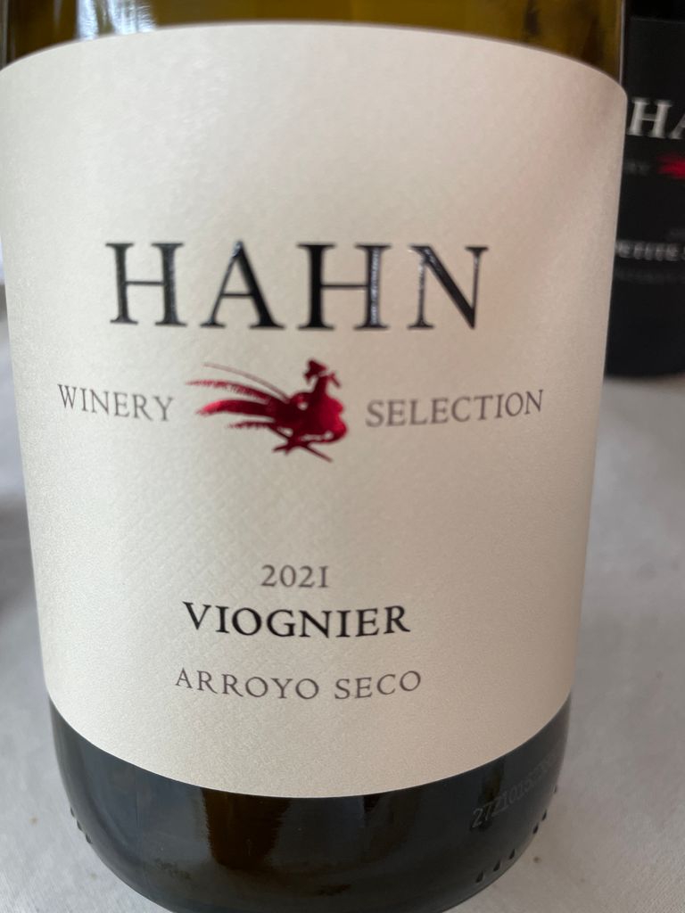 2021 Hahn Viognier, USA, California, Central Coast, Paso Robles ...