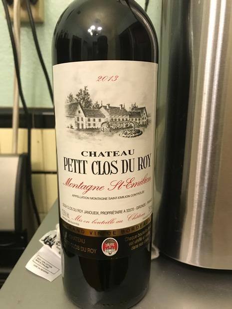 2014 Château Petit Clos du Roy, France, Bordeaux, Libournais, Montagne ...