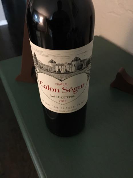 2013 Château Calon-Ségur, France, Bordeaux, Médoc, St. Estèphe ...