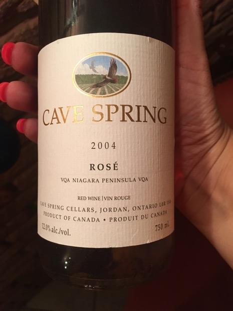 2008 Cave Spring Rosé Niagara Peninsula VQA, Canada, Ontario, Niagara ...