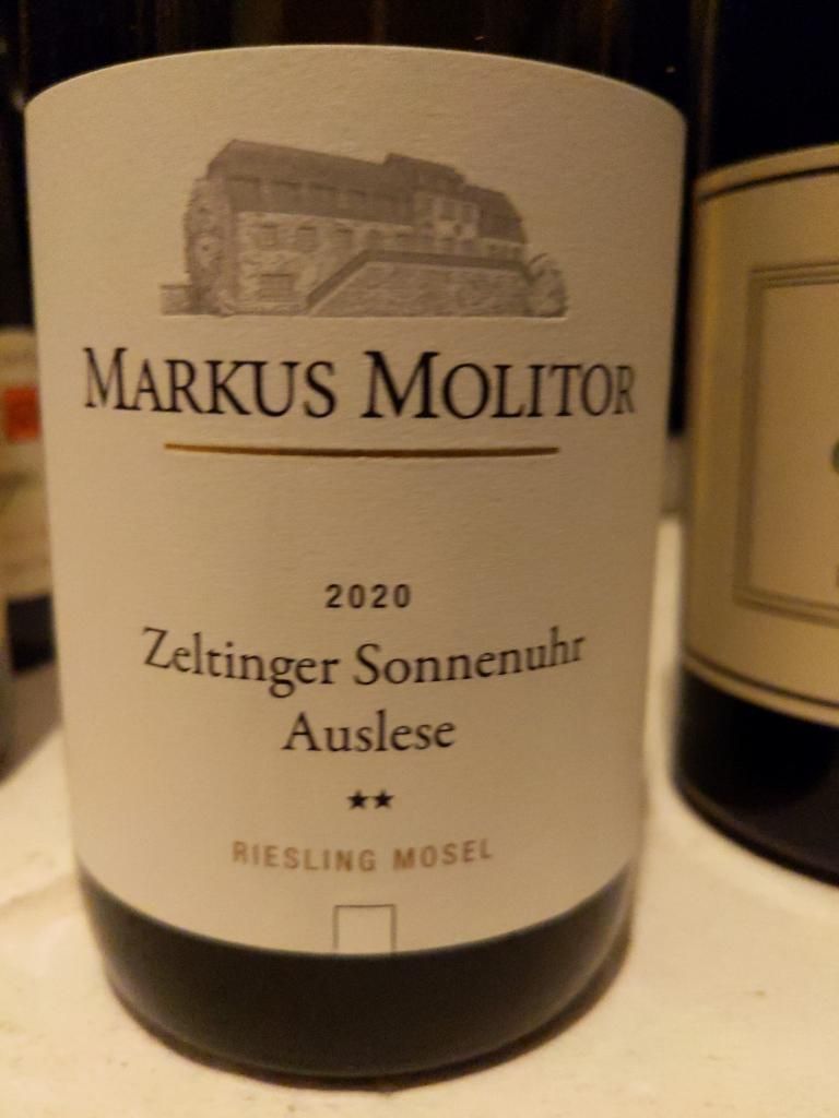 2023 Markus Molitor Zeltinger Sonnenuhr Riesling Auslese ** (White ...