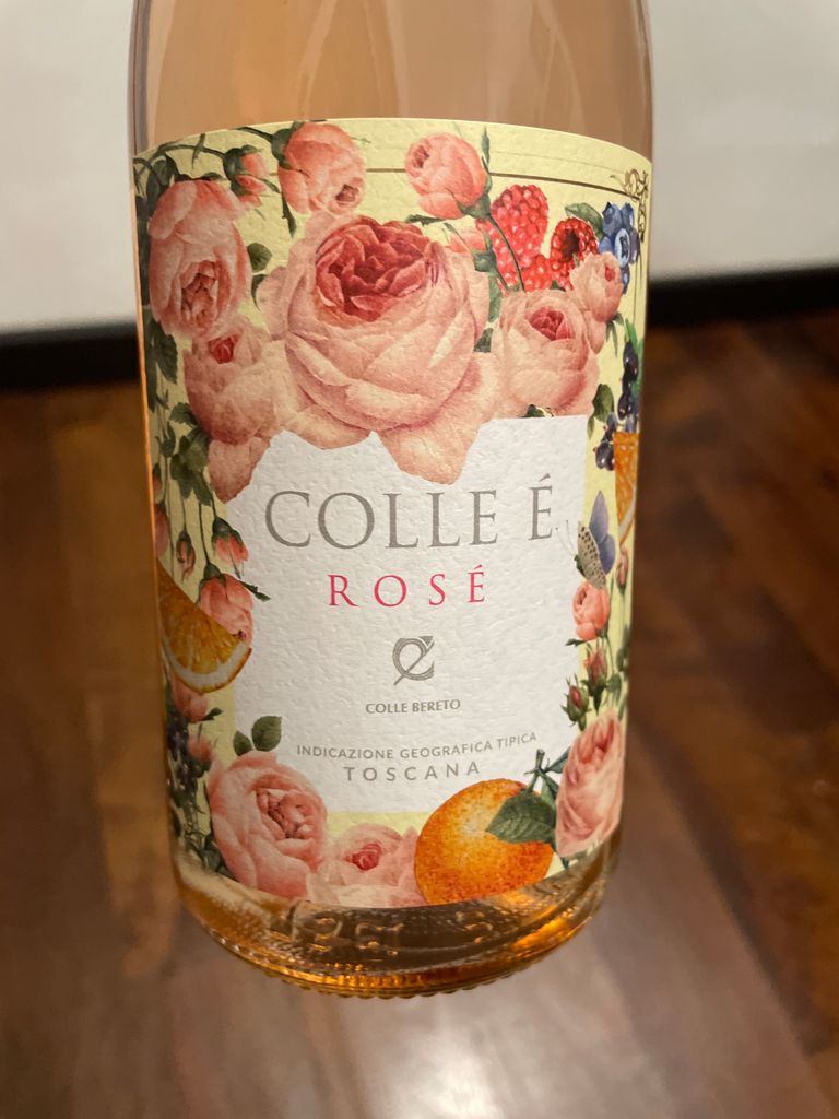 2021 Colle Bereto Colle É Rosé, Italy, Tuscany, Toscana IGT - CellarTracker