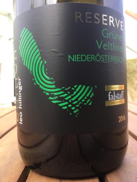 2015 Leo Hillinger Grüner Veltliner Edition Reserve Neusiedlersee ...