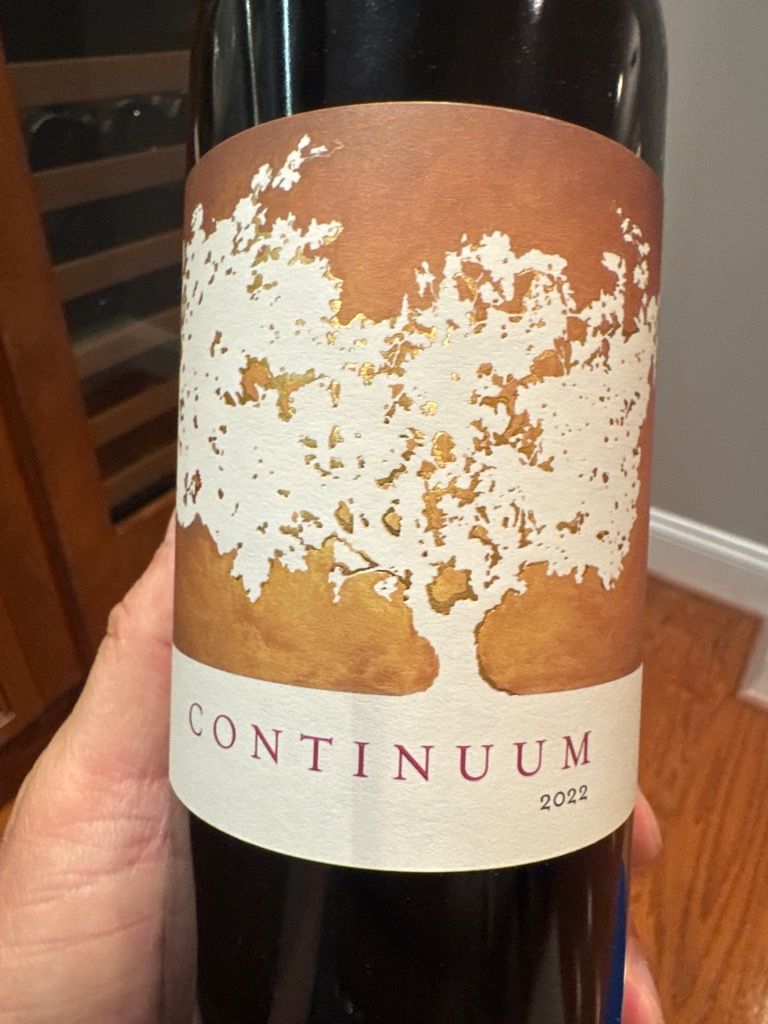 2022 Continuum Proprietary Red, USA, California, Napa Valley - CellarTracker