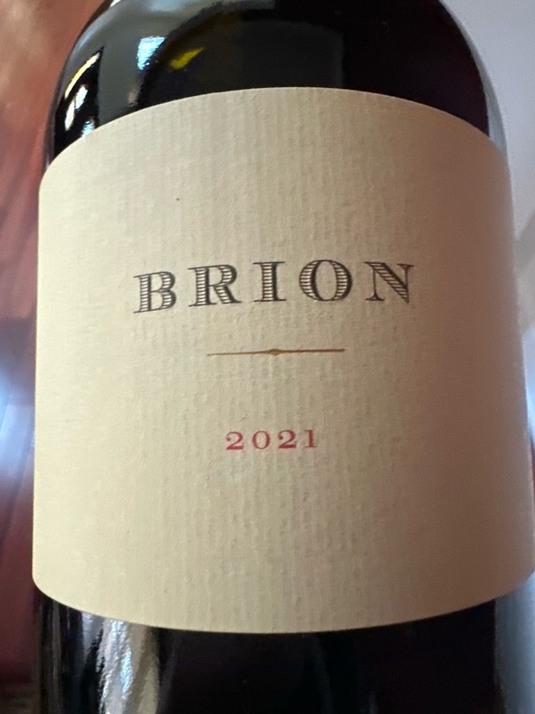 2021 Brion Cabernet Sauvignon Sleeping Lady Vineyard, USA, California ...