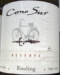 2008 Viña Cono Sur Riesling Reserva, Chile, Bío-Bío Valley - CellarTracker
