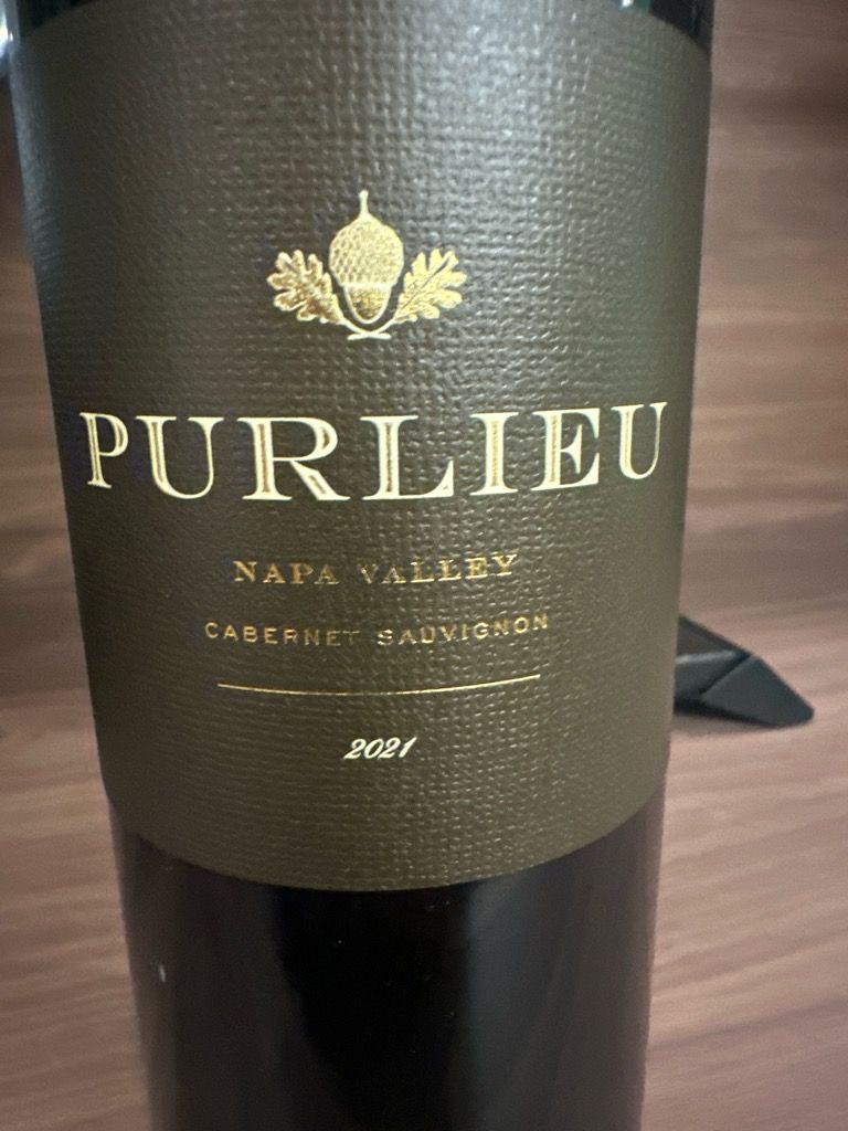 2021 Purlieu Cabernet Sauvignon, USA, California, Napa Valley ...