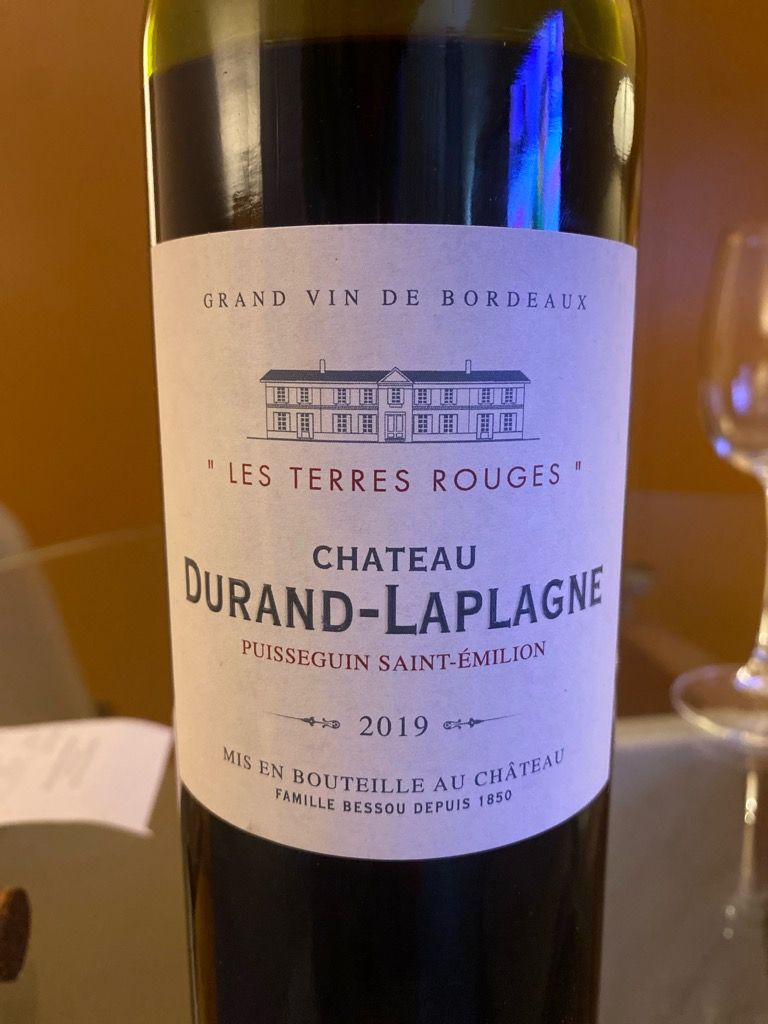 2020 Château Durand-Laplagne Les Terres Rouges, France, Bordeaux ...