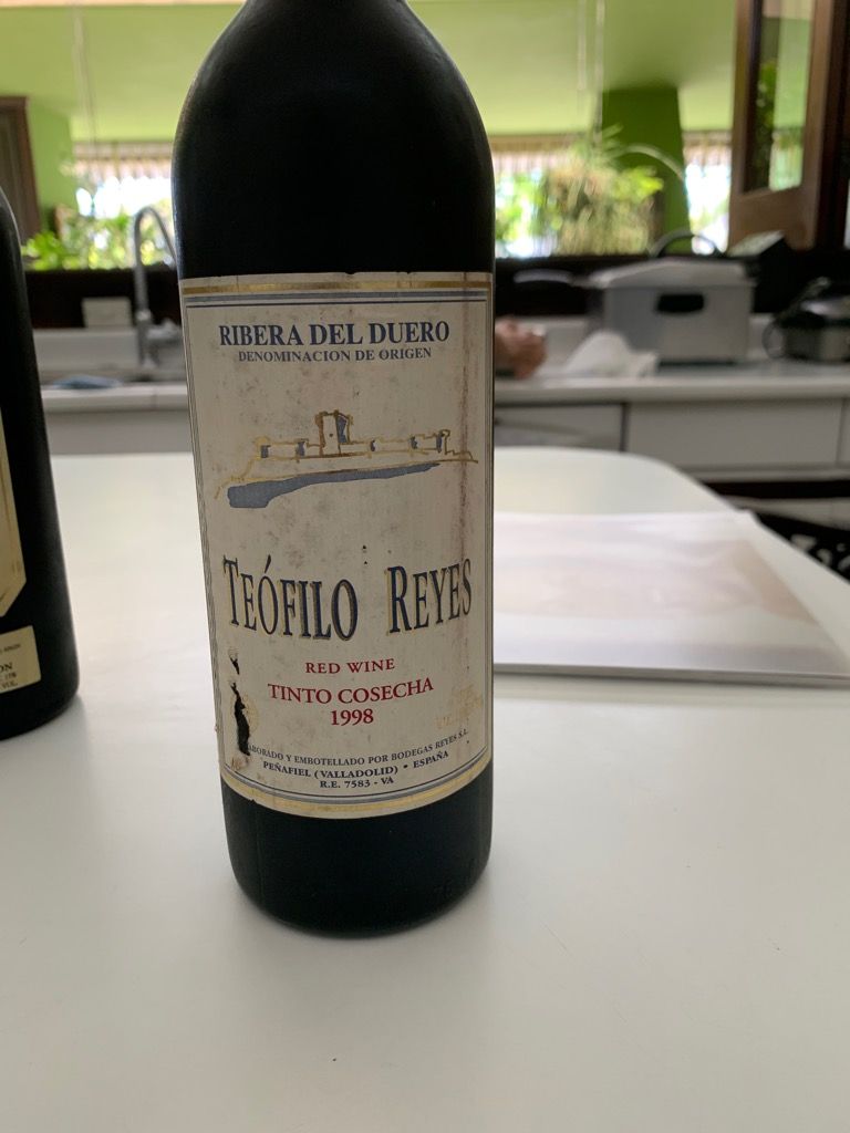 1998 Bodegas Reyes Cabernet Sauvignon Teofilo Reyes, Spain, Castilla y ...