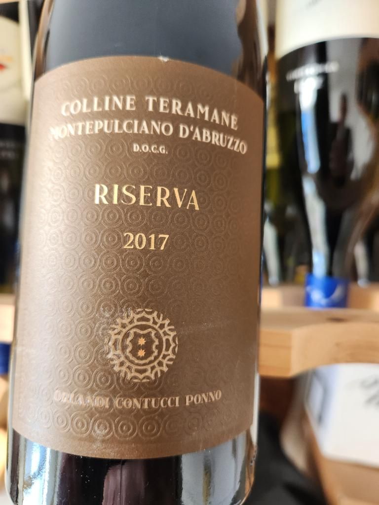 2017 Orlandi Contucci Ponno Montepulciano d'Abruzzo Colline Teramane ...