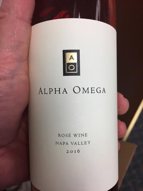 2017 Alpha Omega Rosé, USA, California, Napa Valley - CellarTracker