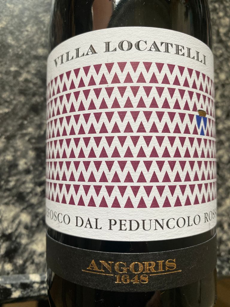 2020 Villa Locatelli Friuli Isonzo Refosco dal Peduncolo Rosso, Italy ...